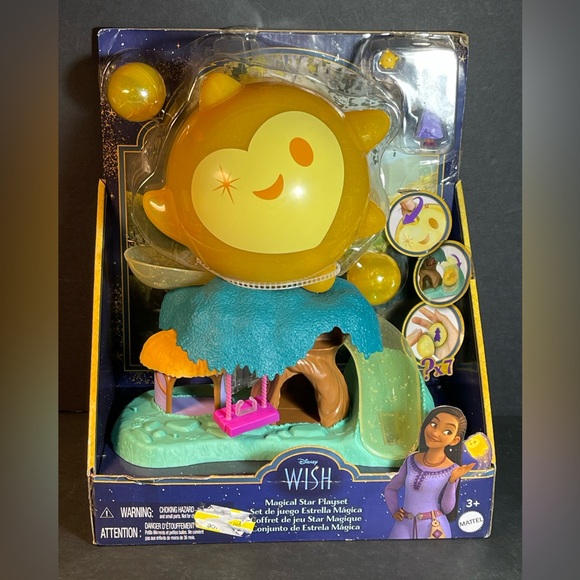 Mattel | Toys | Disneys Wish Magical Star Playset With Asha Of Rosas ...